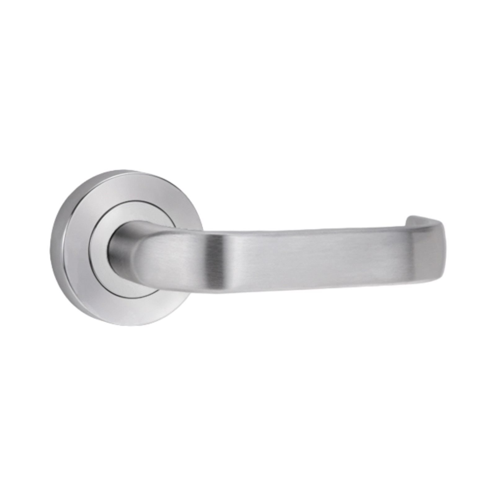 Lockwood 1220 Series Brass Door Handle - Ving Lever 74 | LOCKWOOD