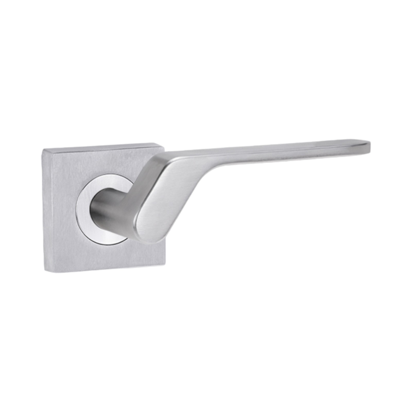 Lockwood 1420 Square Series Brass Door Handles - Intermezzo Lever 41 ...